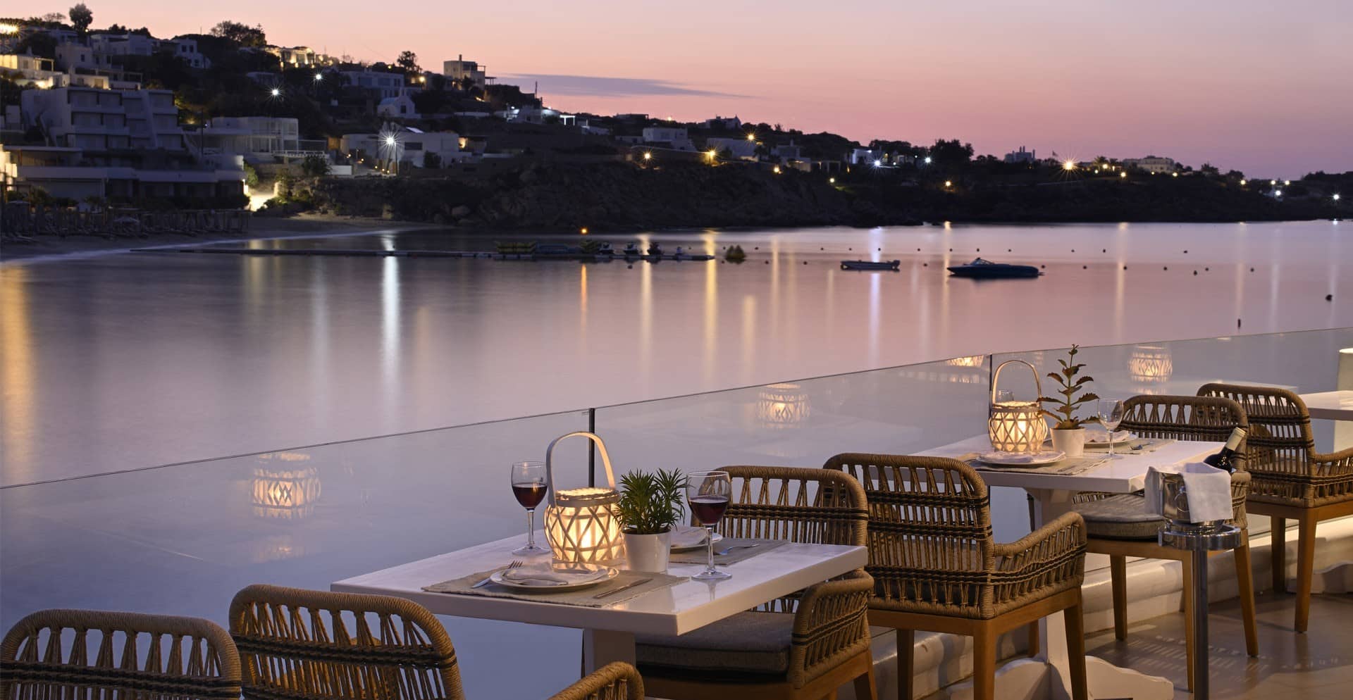 Mykonos Restaurants | Dining & Wining at Petinos Beach Hotel, Mykonos